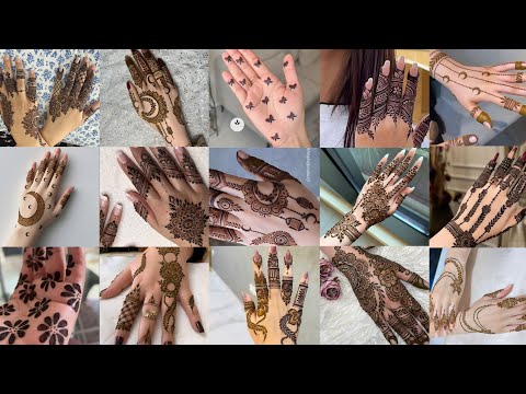 Easy mehndi design | mehndi design for eid 2025   | latest mehndi design