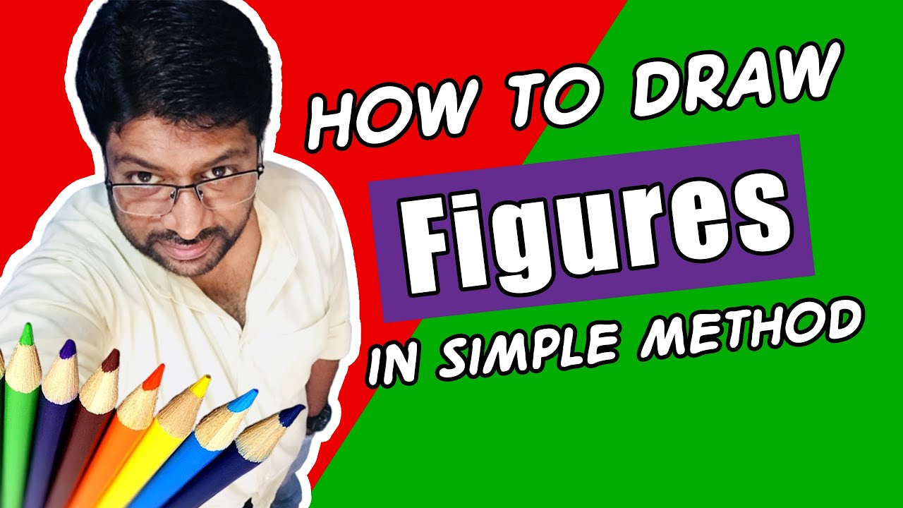 Learn to draw a Figure | Simple Methods for Kids | Vlog 12 - YouTube