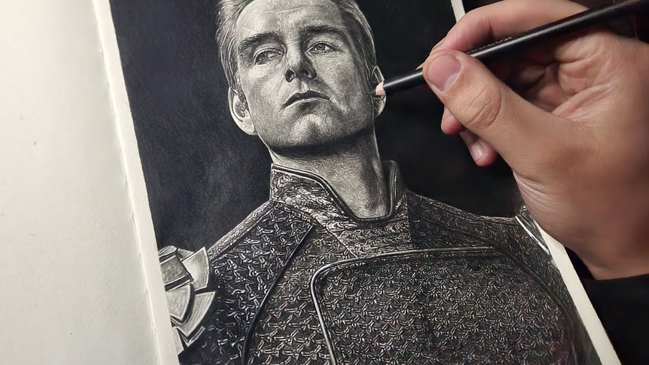 Drawing Homelander from The Boys - YouTube