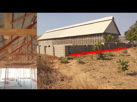 Poultry farm construction step by step - YouTube