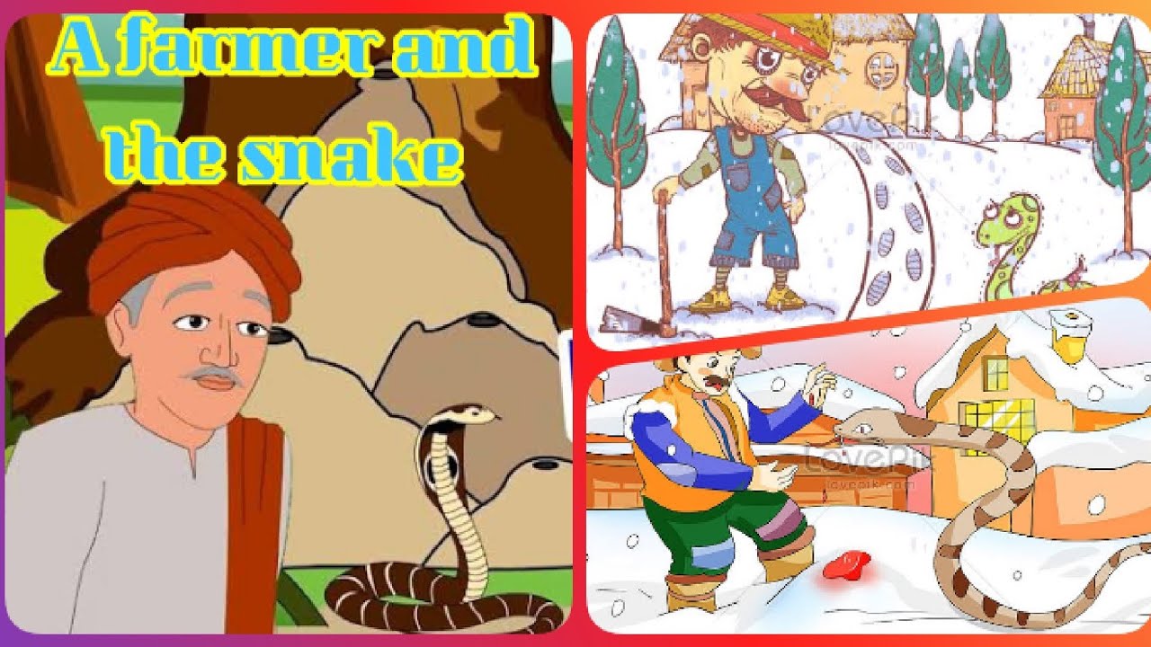 A farmer and a snake moral story ¶¶ Nature cannot be changed short ...