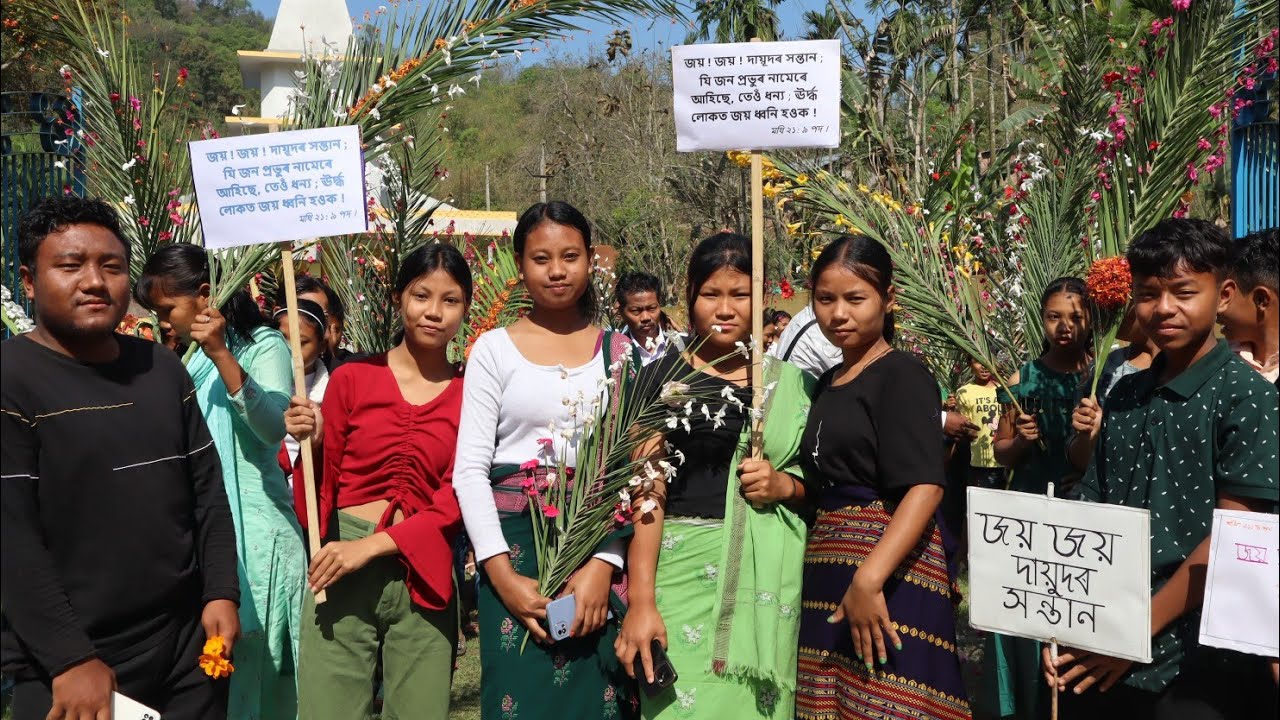 palm sunday program morning time - YouTube