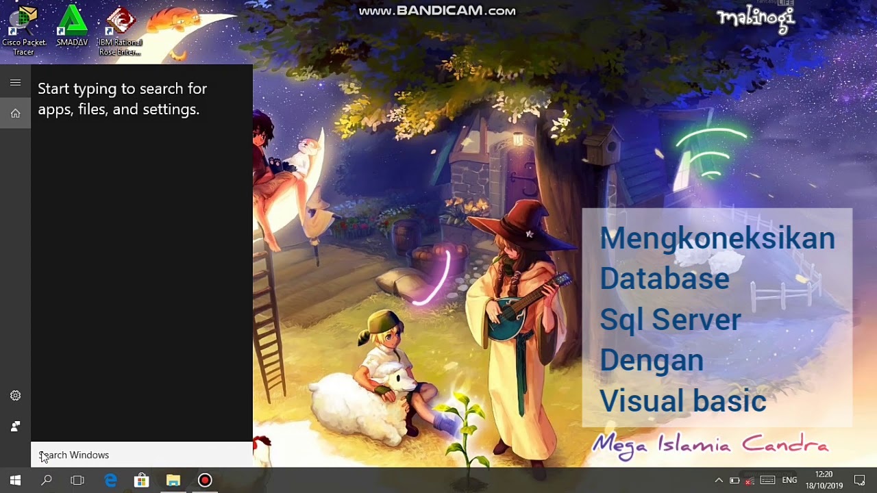 Cara Mengkoneksikan Database SQL Server ke Visual Basic - YouTube