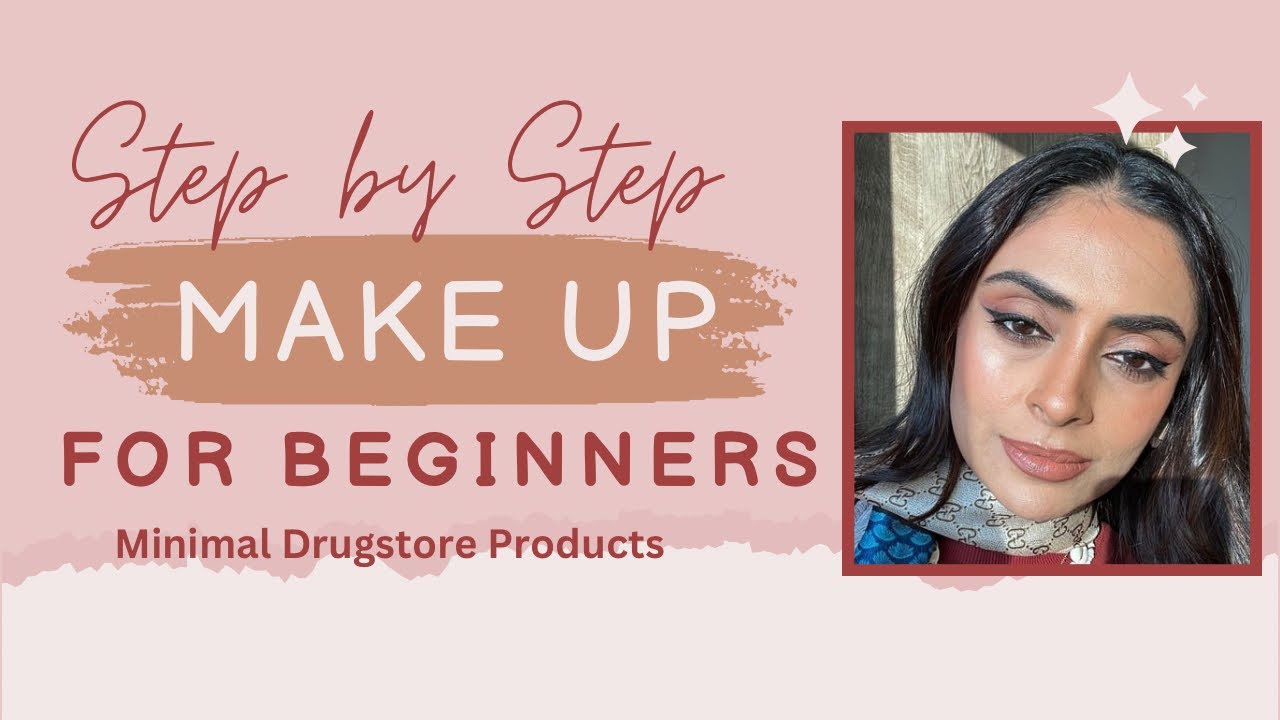 A True BEGINNER Makeup Tutorial STEP by STEP💄Minimal Products - YouTube