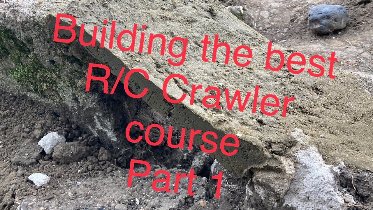 Building bridges for the ultimate rock crawler course!!!!! - YouTube