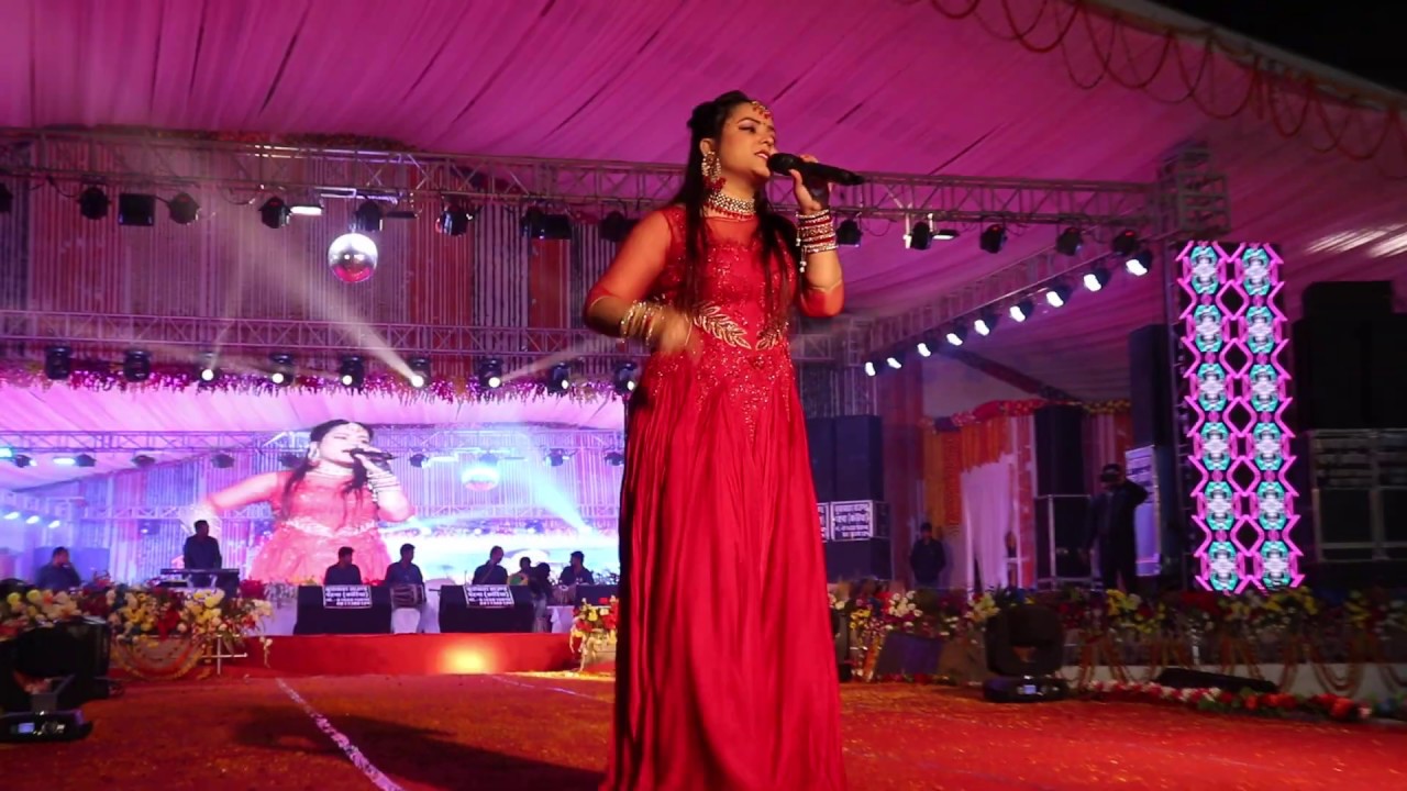 Nisha Pandey Bhojpuri Singer Stage show Tatapani Mahotsav - YouTube