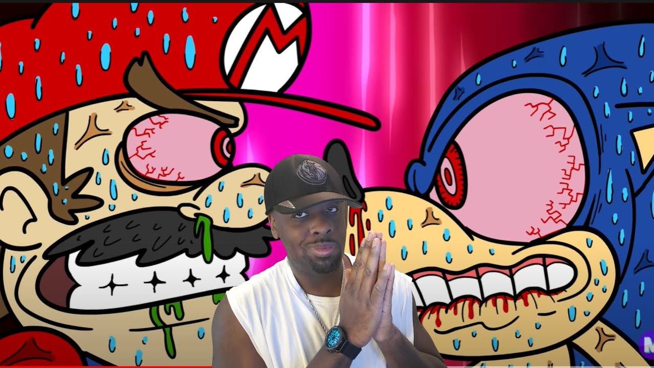 MASHED: MARIO VS SONIC LEAGUE OF LEGS ENDS! (REACTION) - YouTube
