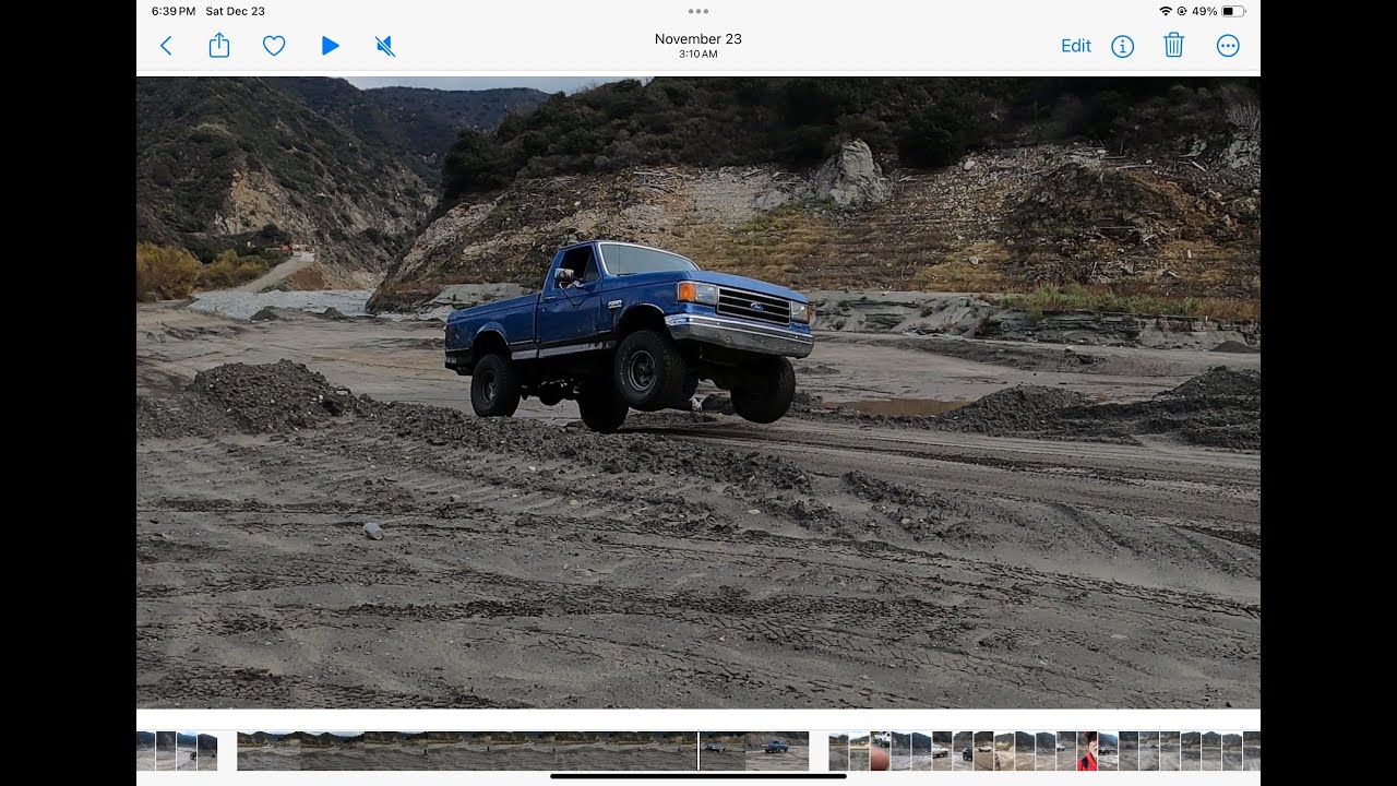 Azusa Canyon Off-Road OHV, 12-23-23, Saturday, Paradise just over the ...