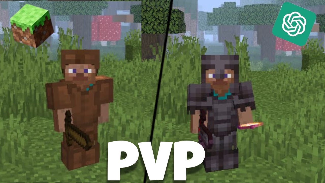 Mastering Minecraft PVP with ChatGPT! | Did It improve my pvp? - YouTube
