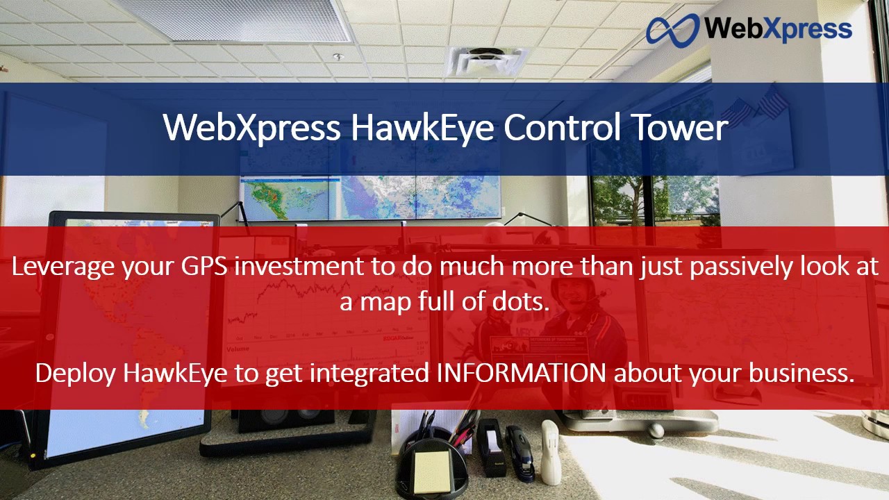 HawkEye Control Tower- Real Time Control on Operations - YouTube