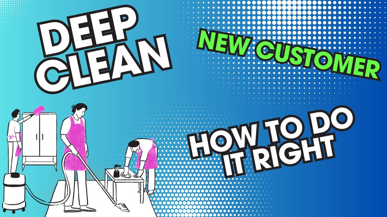 What to clean in a DEEP CLEAN - YouTube