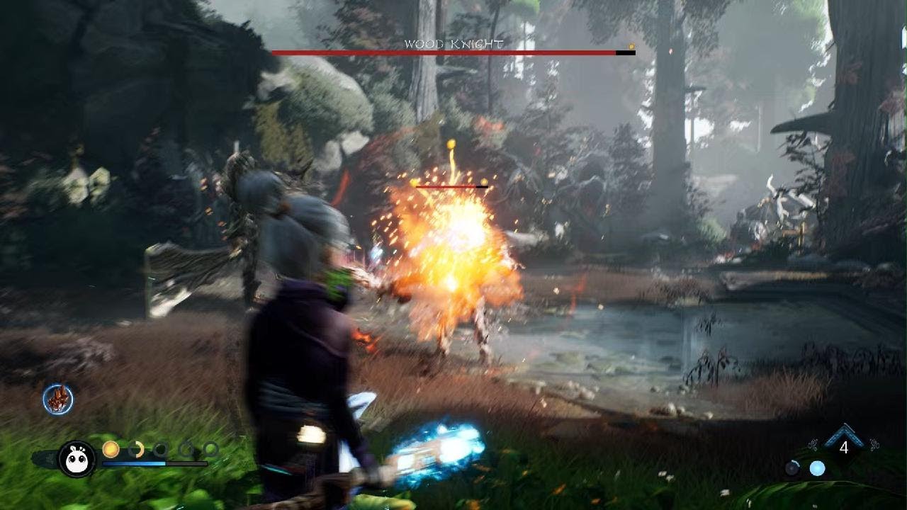 Kena Bridge of Spirits How To Beat Wood Knight Boss Fight In NG+ Master ...