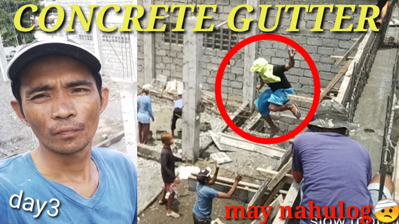 PAANO GUMAWA NG CONCRETE GUTTER NA MATIBAY AT WALANG TAGAS? V2 ...