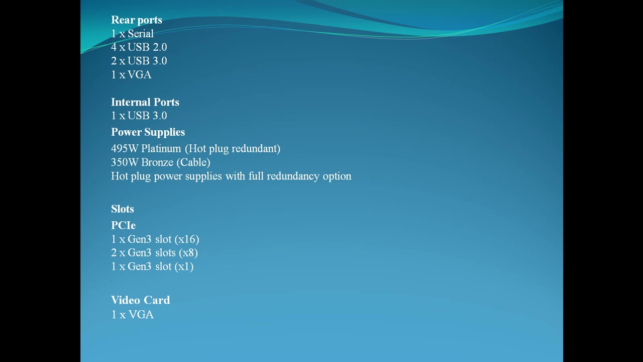 Dell poweredge T340 specification review. - YouTube