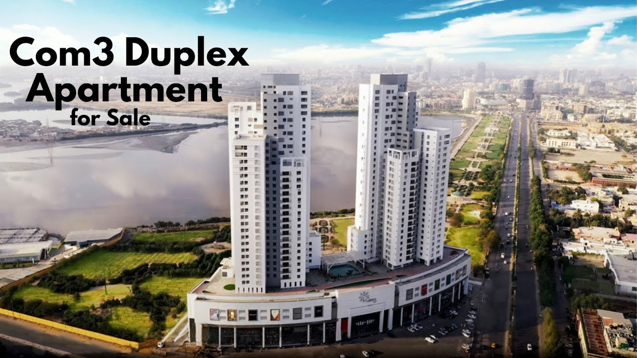 Com3 Duplex Apartment for Sale in Clifton Block 6 Karachi | Com3 ...