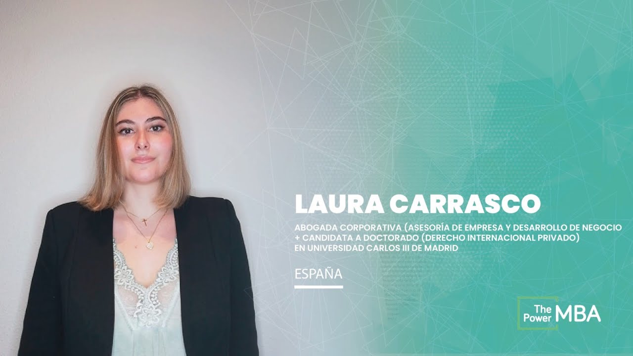 TPMBA Testimonio - Laura Carrasco - YouTube