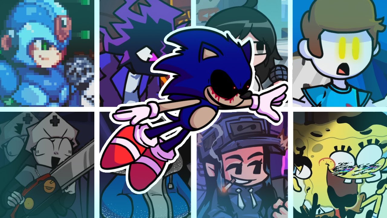 CONFRONTING YOURSELF but Every Turn a Different Character Sings🎙 (FNF ...