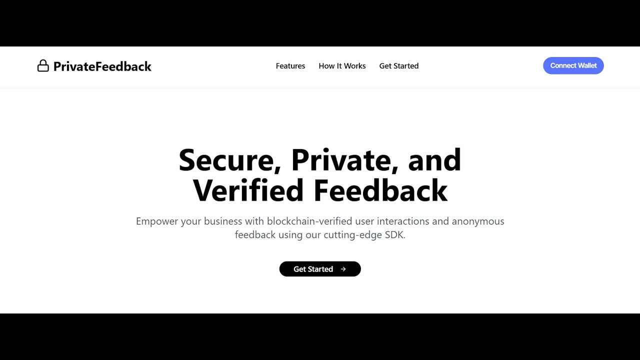 PrivateFeedback- Oasis P4W3 Hackathon Demo - YouTube
