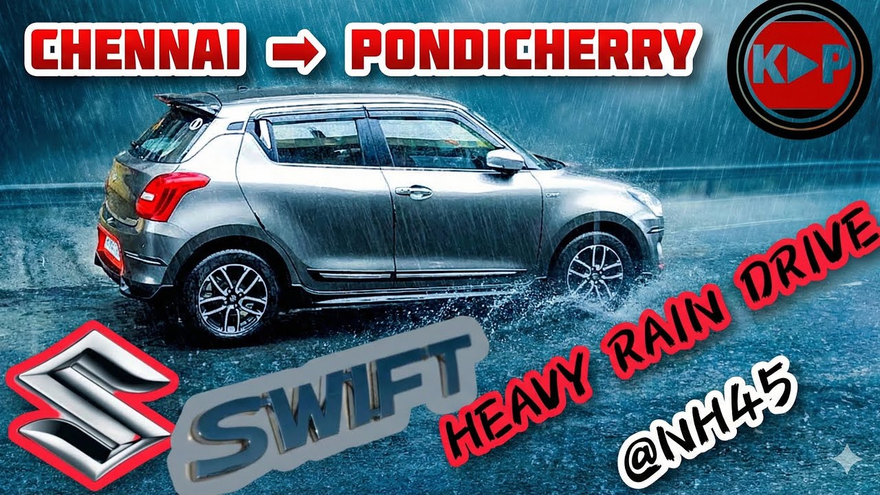 CHENNAI TO PONDICHERRY HEAVY RAIN DRIVE IN HIGHWAY NH45 | 02.11.2022 ...