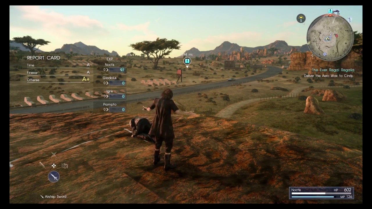 Training With The Squad in FFXV - YouTube