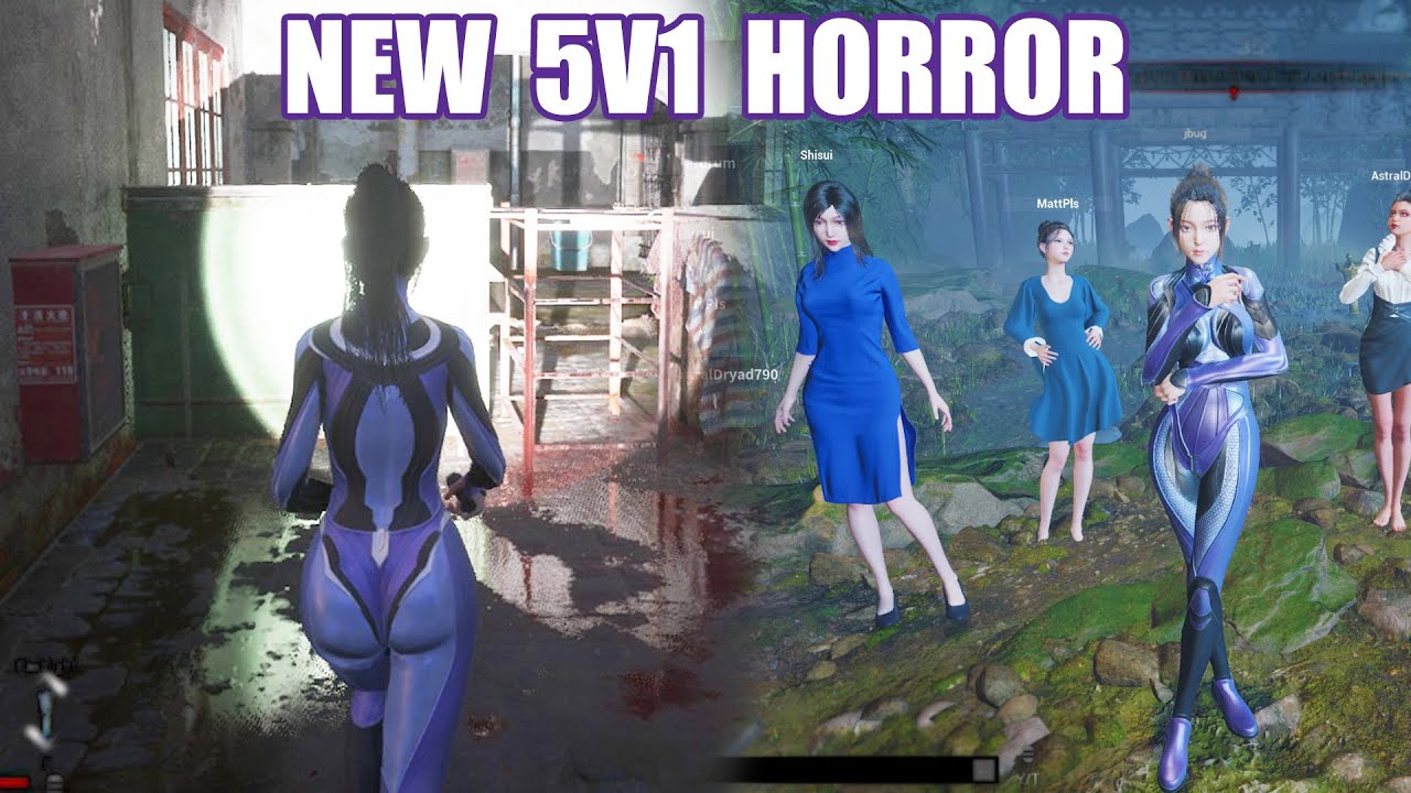NEW 5V1 ASYMMETRICAL HORROR GAME - SPIRIT DETECTIVE | FREE TO PLAY ...