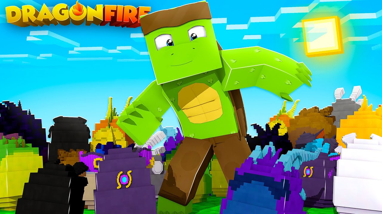 THE DRAGON EGG HUNT CHALLENGE + OUR DRAGON DESIGNS! - Minecraft ...