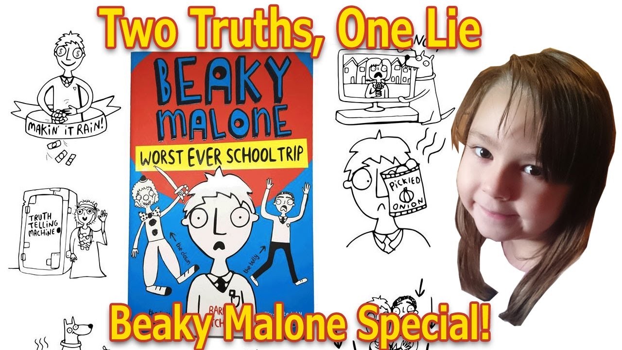 Two Truths, One Lie - Beaky Malone Book Launch Special! - YouTube