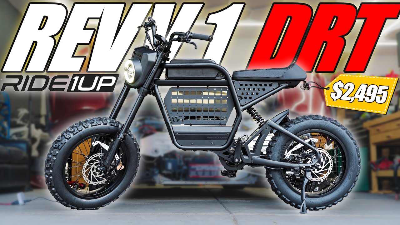 IT'S HERE! The Ride1Up REVV1 DRT E–Bike (FULL Testing and Review) - YouTube