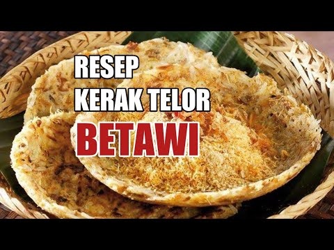 Resep Kerak Telor Betawi Lengkap dgn video