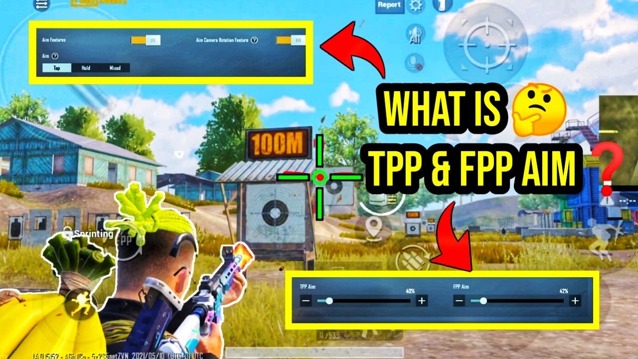 WHAT IS TPP & FPP AIM 🤔 | PUBG MOBILE 1.4.0 NEW FEATURES | GODZILLA VS ...