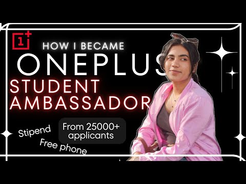 How I became A OnePlus Student Ambassador! OnePlus SAP 2023 How to ...