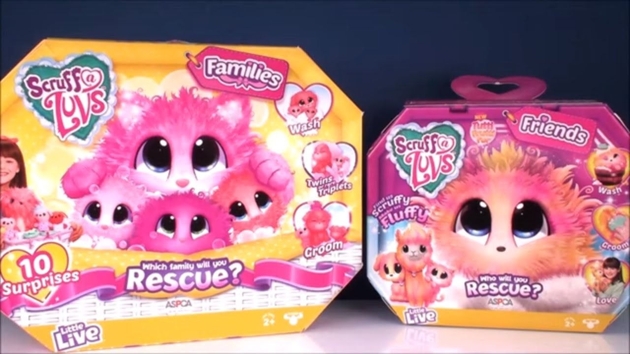Scruff a Luv Pets Unboxing Review Plush Animals - YouTube