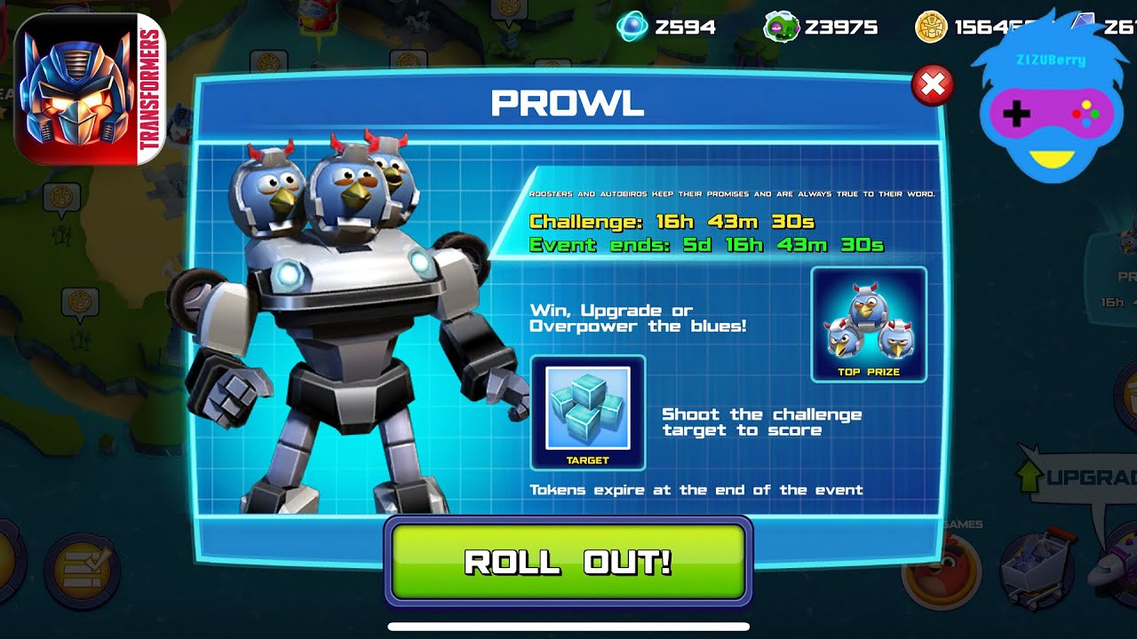 Angry Birds Transformers - PROWL - New Live Event - YouTube