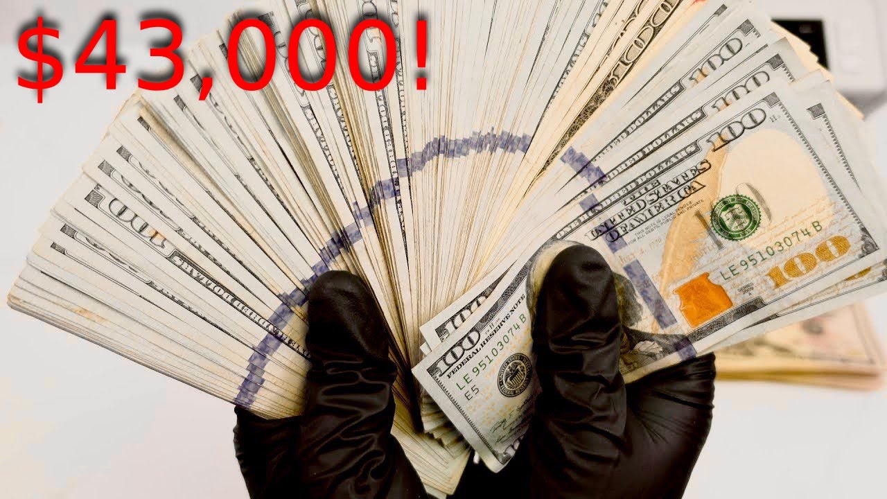 Money Count - $43,000 Cash - YouTube