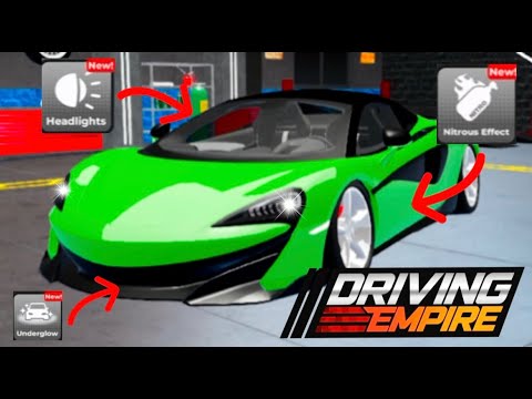 New Customisation Update In Roblox Driving Empire! - YouTube