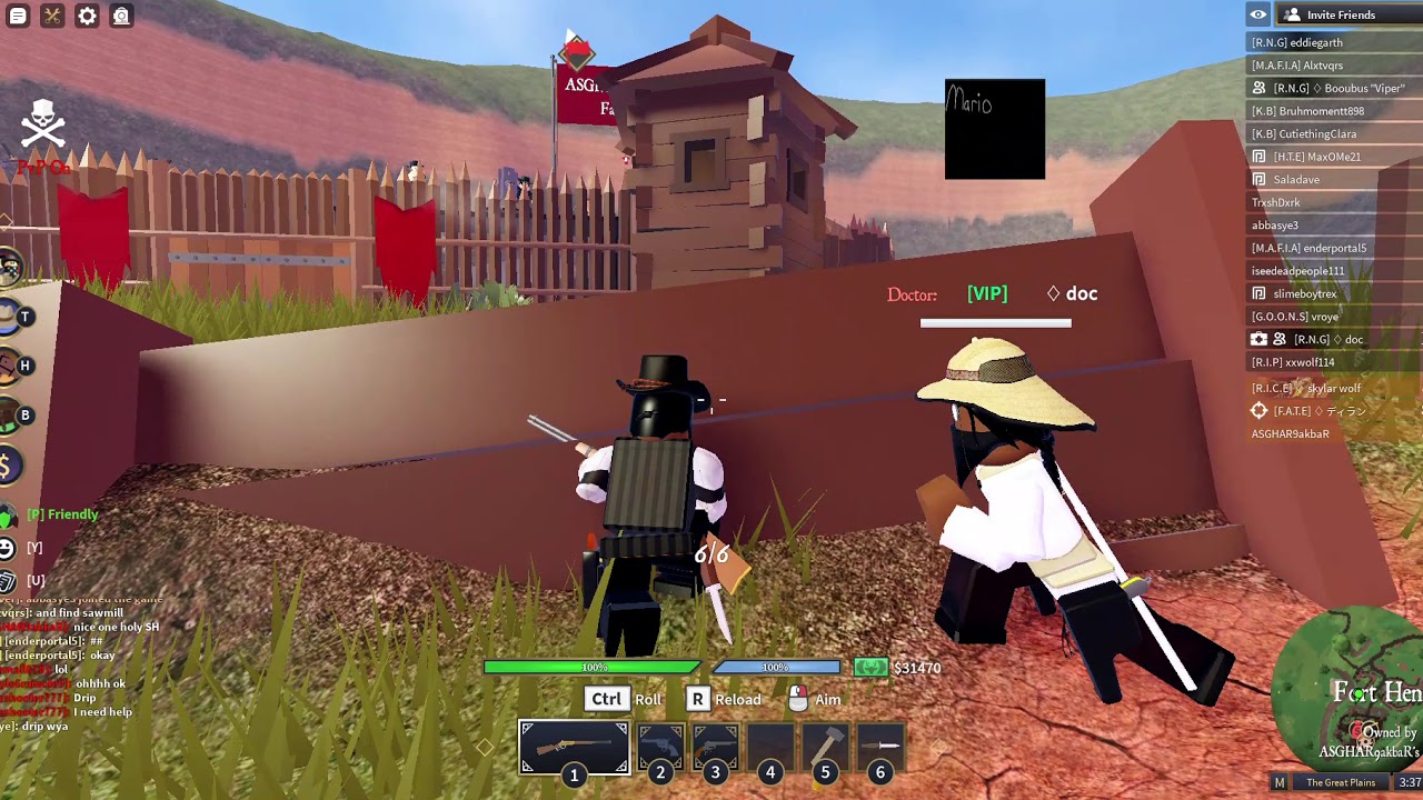 Roblox Wild west, The Fort Henry Raid - YouTube