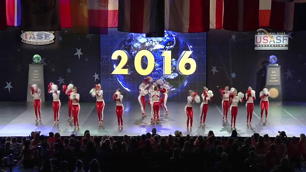 JC Dance and Cheer Academy (Scotland) - White [2016 Open Pom Finals ...