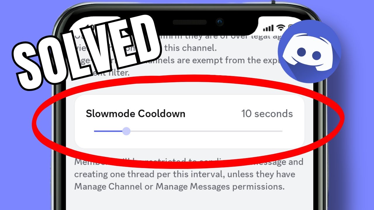 HOW TO CHANGE SLOW DOWN MODE TO 10 SECONDS ON DISCORD - YouTube