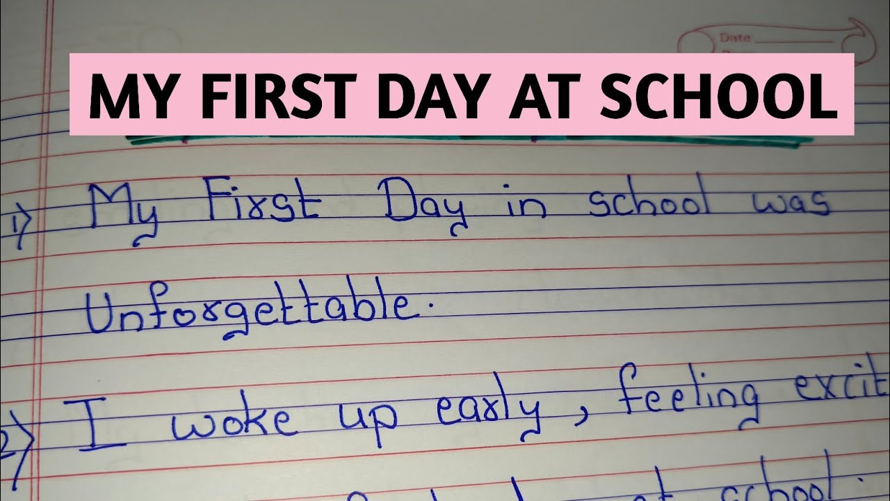 My First Day At My School 12 Lines On My First Day At School Essay On my-first-day-at-my-school-12-lines-on-my-first-day-at-school-essay-on