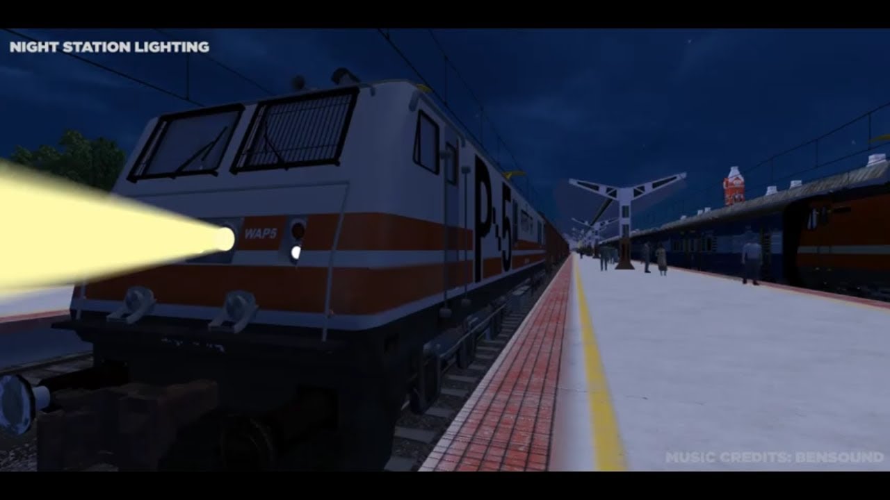 Indian Train Simulator New Update||Night Station lights||Coming Soon ...