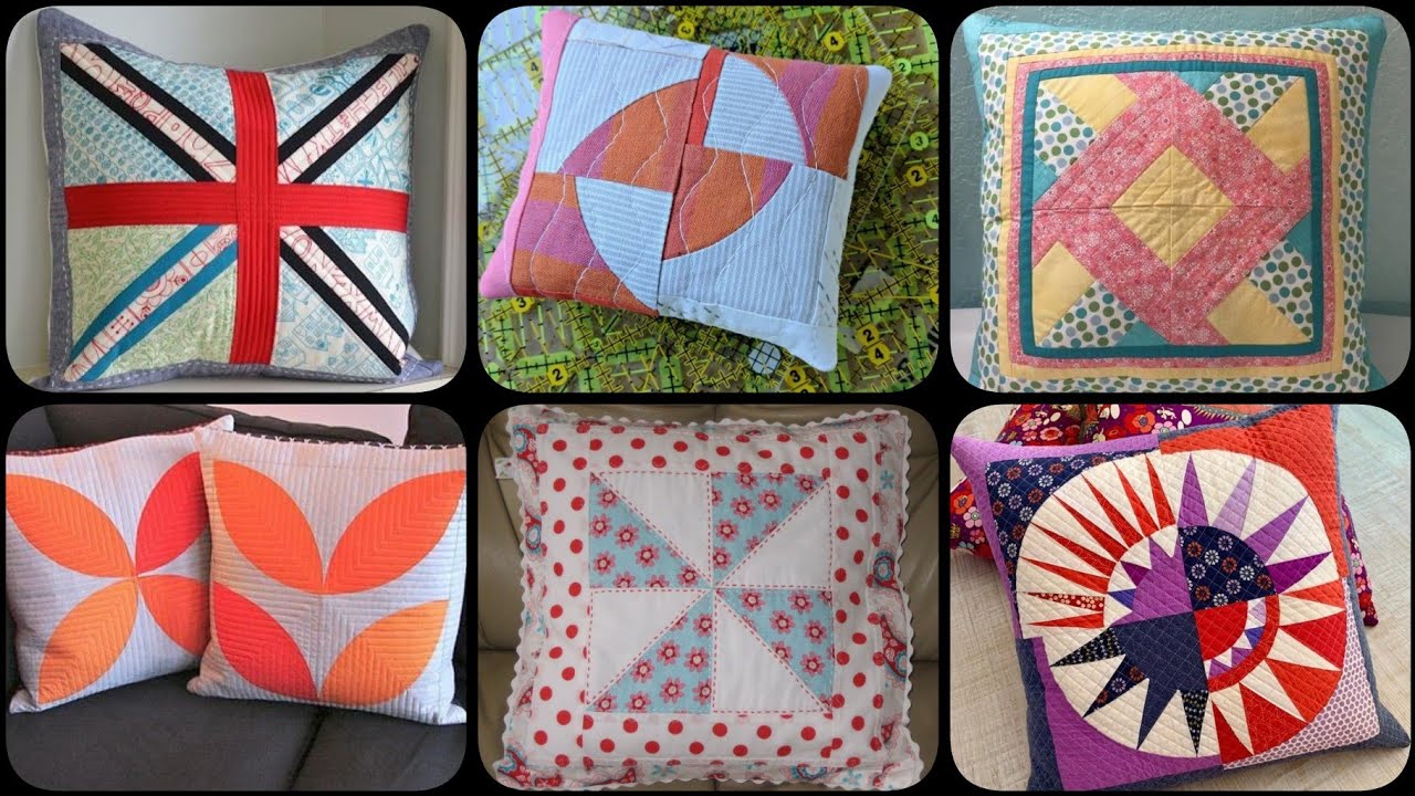 💫New simple stunning patchwork cushions cover design🌺 - YouTube