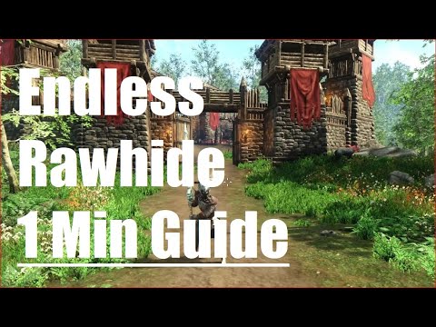 New World: 1 Minute Guide Endless Rawhide Farm - YouTube