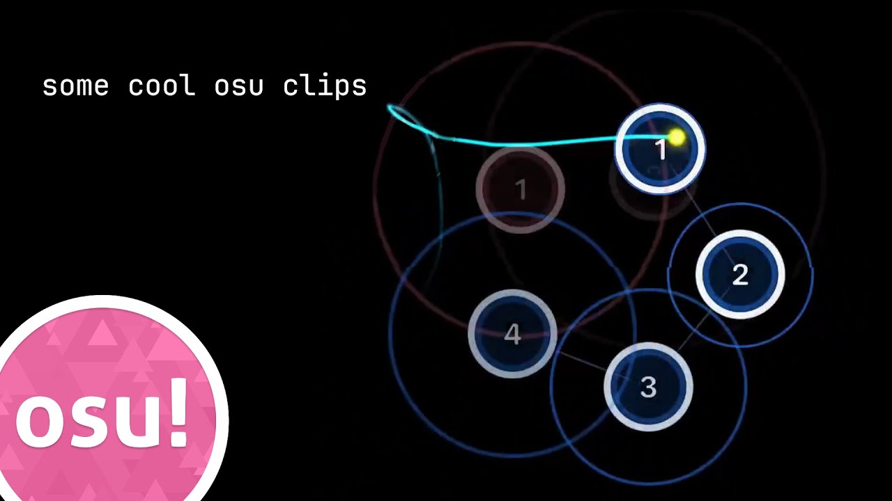 some cool osu! clips (5 digit btw) - YouTube