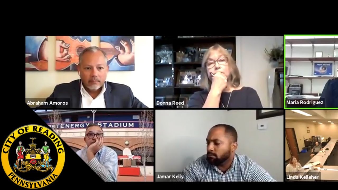 City of Reading Committee of the Whole Meeting 8-2-21 - YouTube