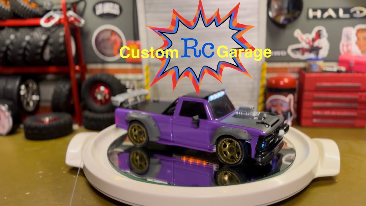 Custom Rc Garage, Hex Mods Vulture. - YouTube