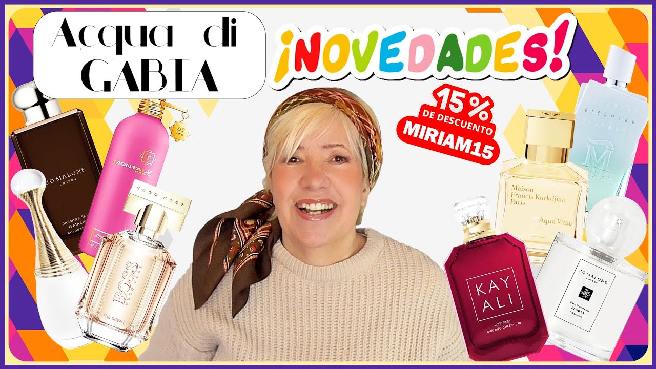 ️ Regala en San Valentin Acqua di Gabia ️ MIRIAM15 ️ - YouTube