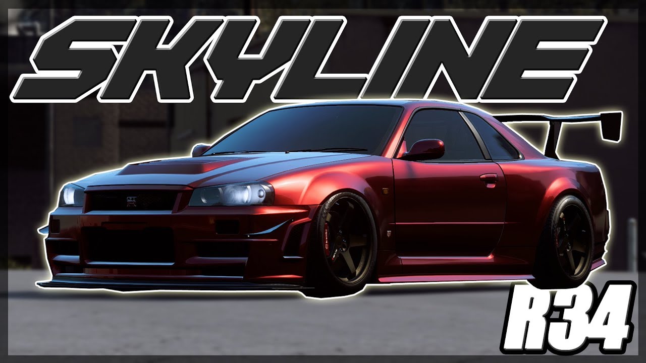 Nissan R34 GTR FULLY CUSTOMIZED LV299 | Need for Speed Payback - YouTube