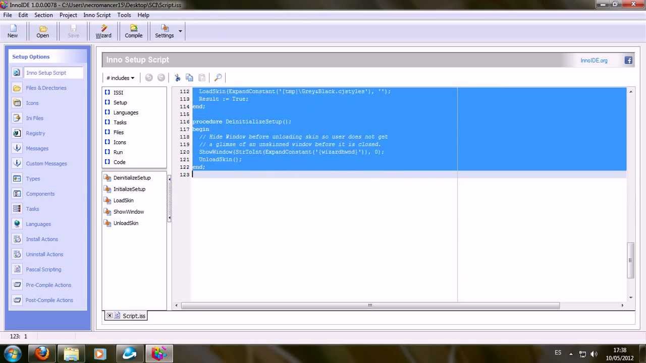 Crear instalador personalizado con Inno Setup - YouTube