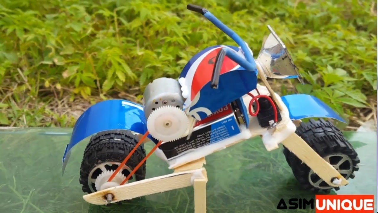 How to Make Motorcycle at Home - Amazing DIY Bike (New idea) - YouTube