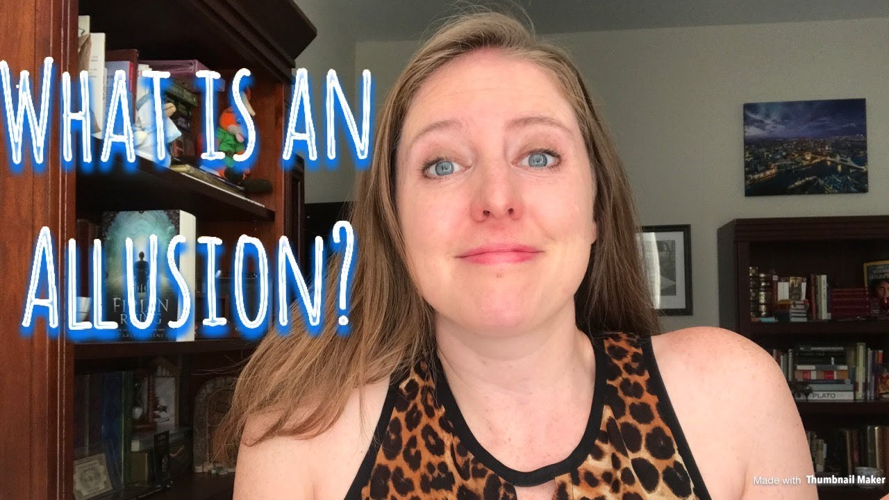 What is an Allusion? - YouTube
